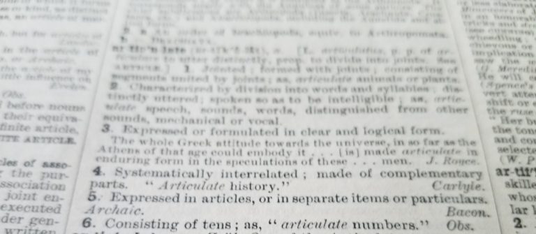 Gentleman Vocabulary Introduction - The Genuine Gentleman